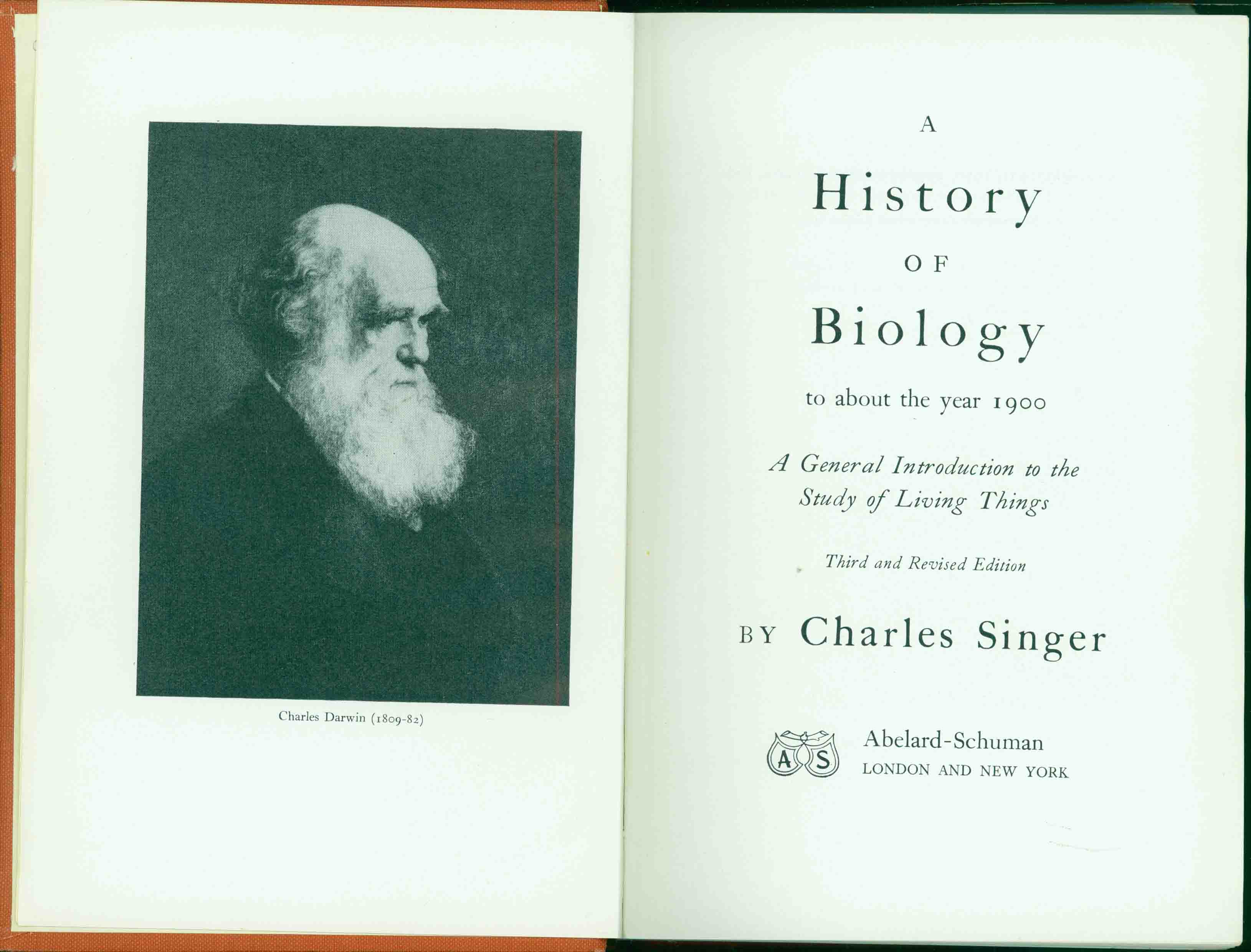 A HISTORY OF BIOLOGY a-history-of-biology