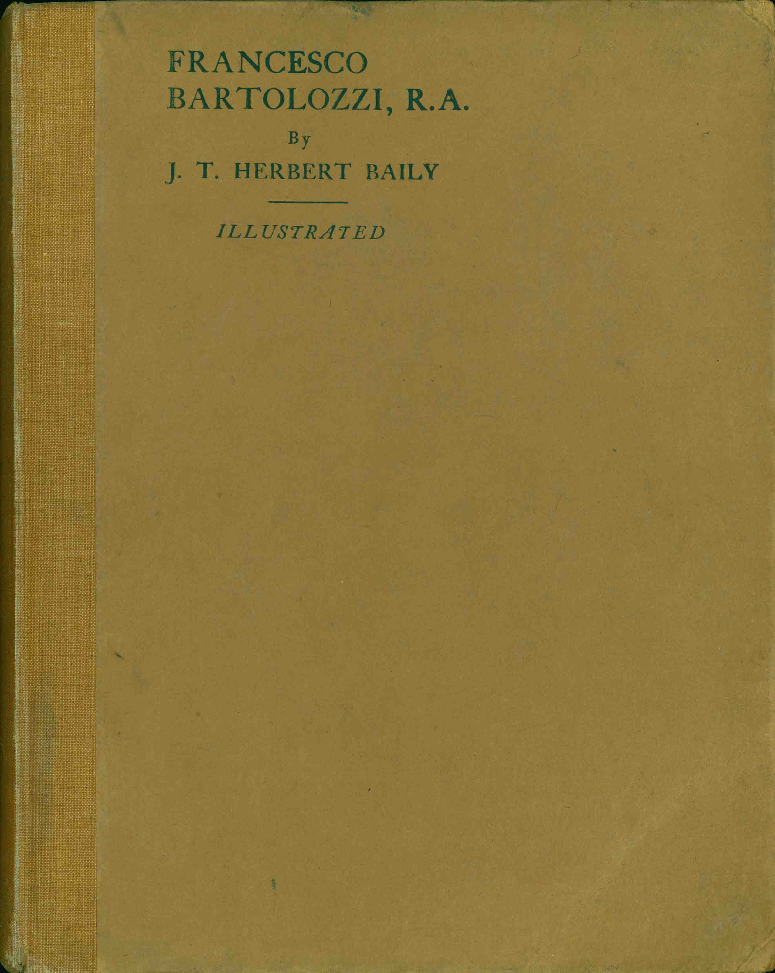 FRANCESCO BARTOLOZZI, R. A.