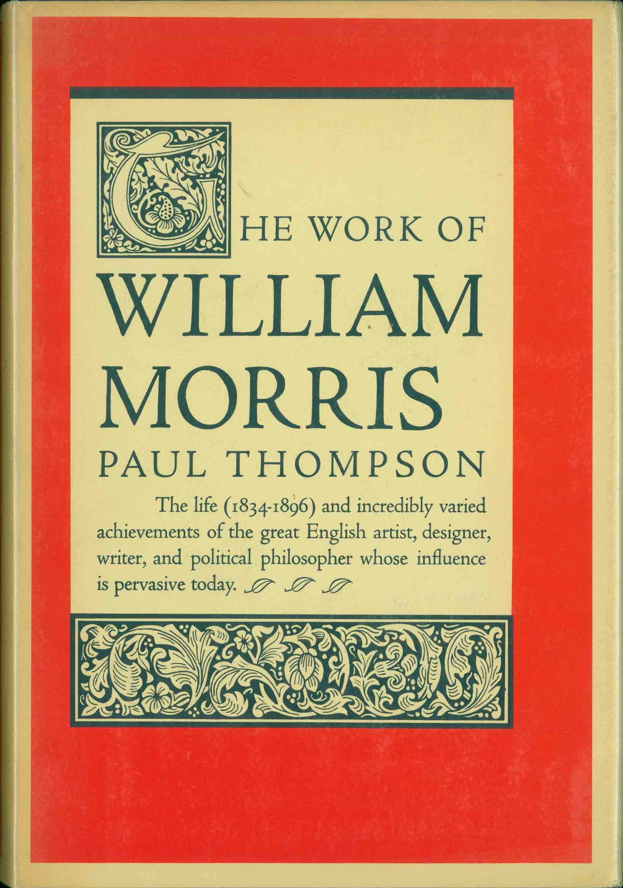 THE WORK OF WILLIAM MORRIS.