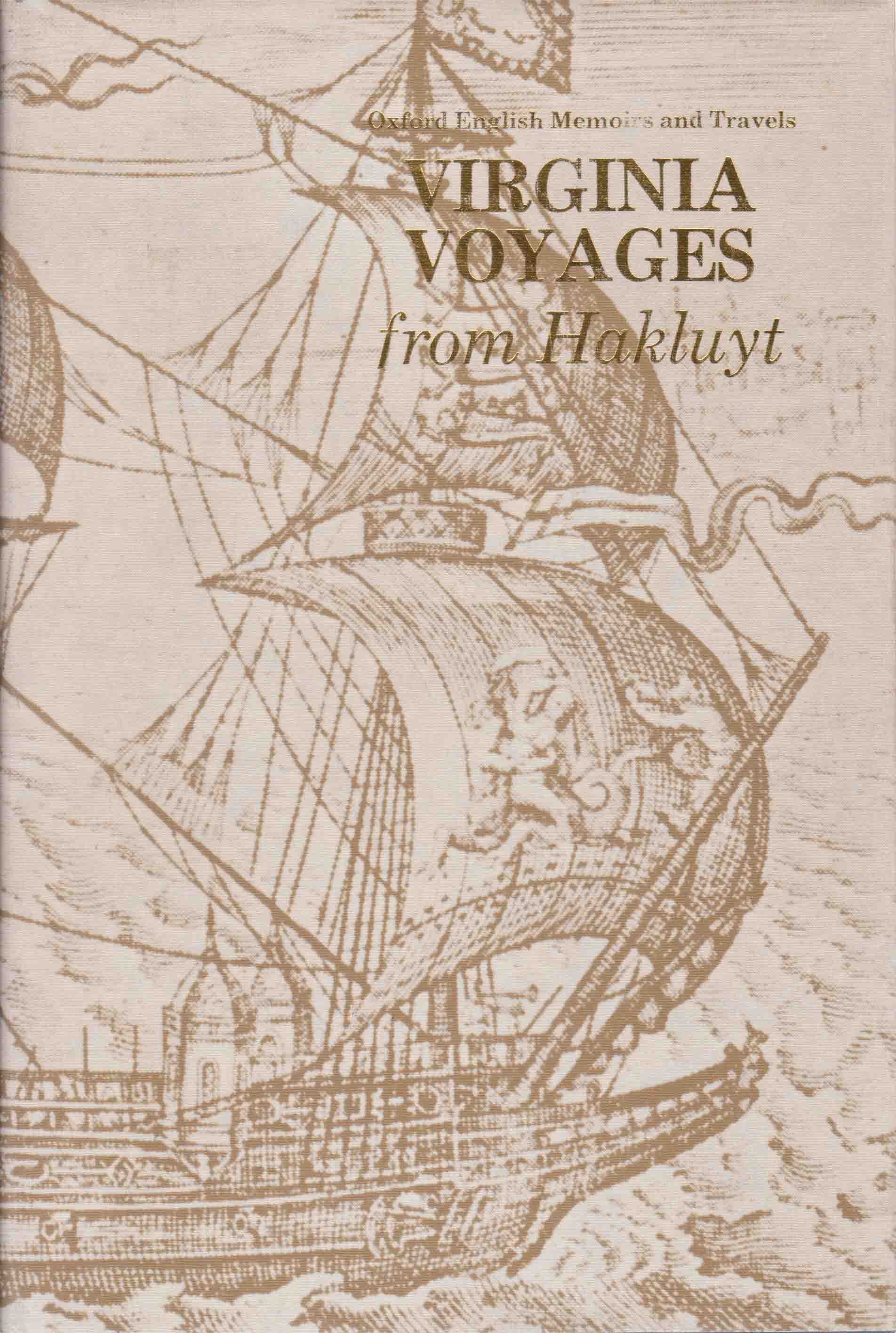 VIRGINIA VOYAGES FROM HAKLUYT.