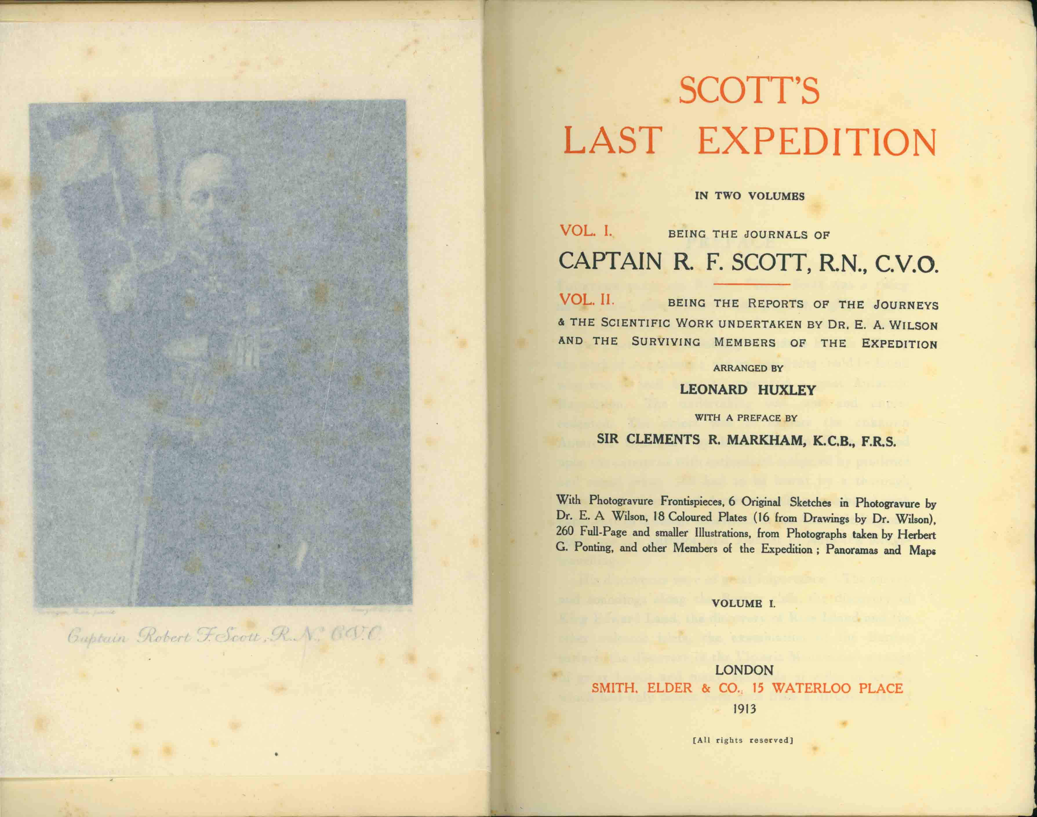 SCOTT'S LAST EXPEDITION.