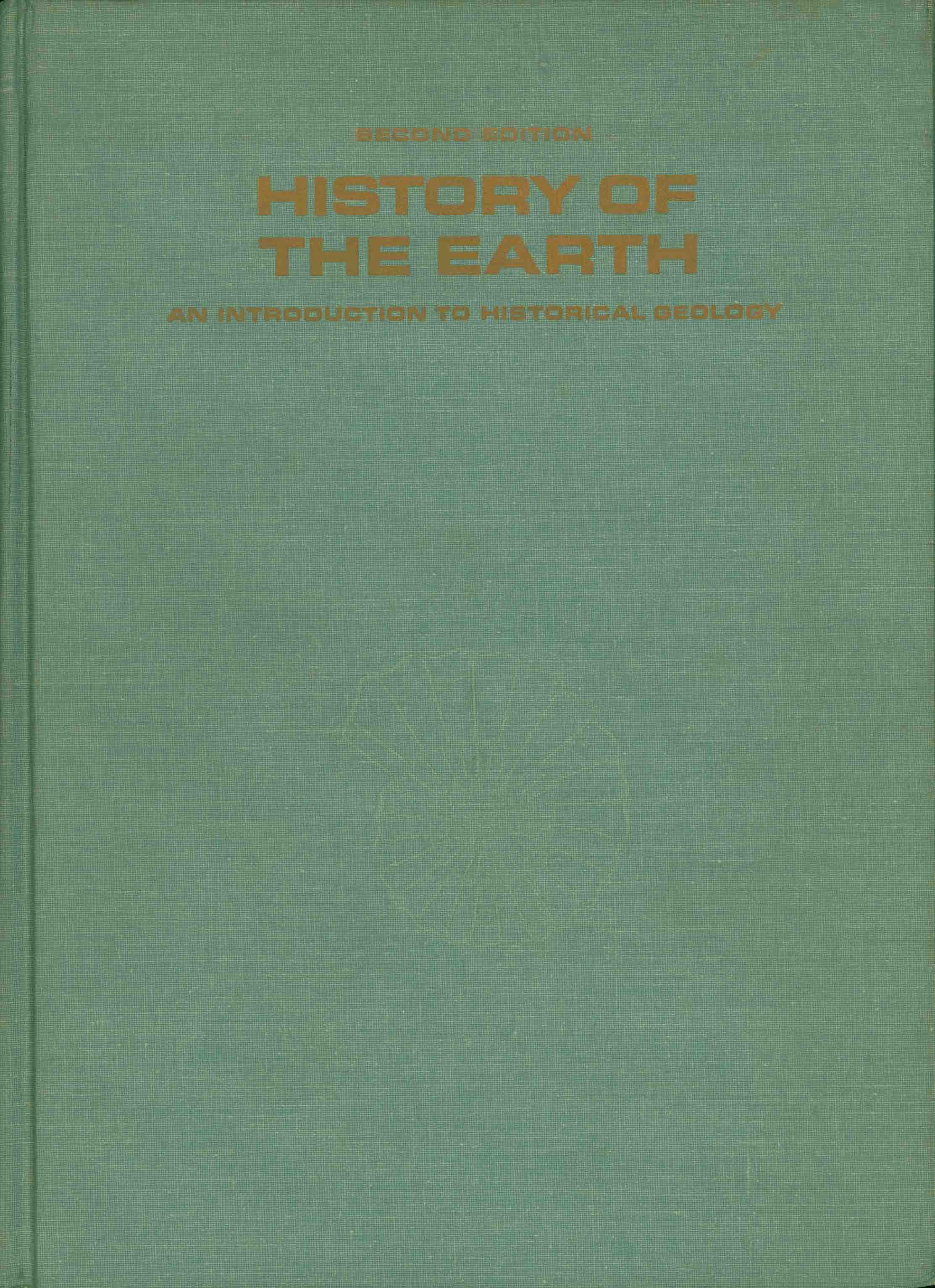 HISTORY OF THE EARTH.
