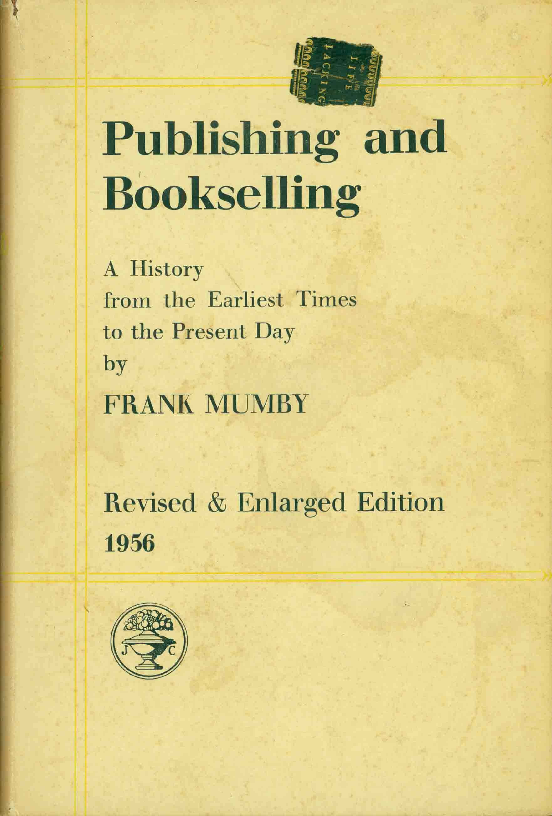 PUBLISHING AND BOOKSELLING.