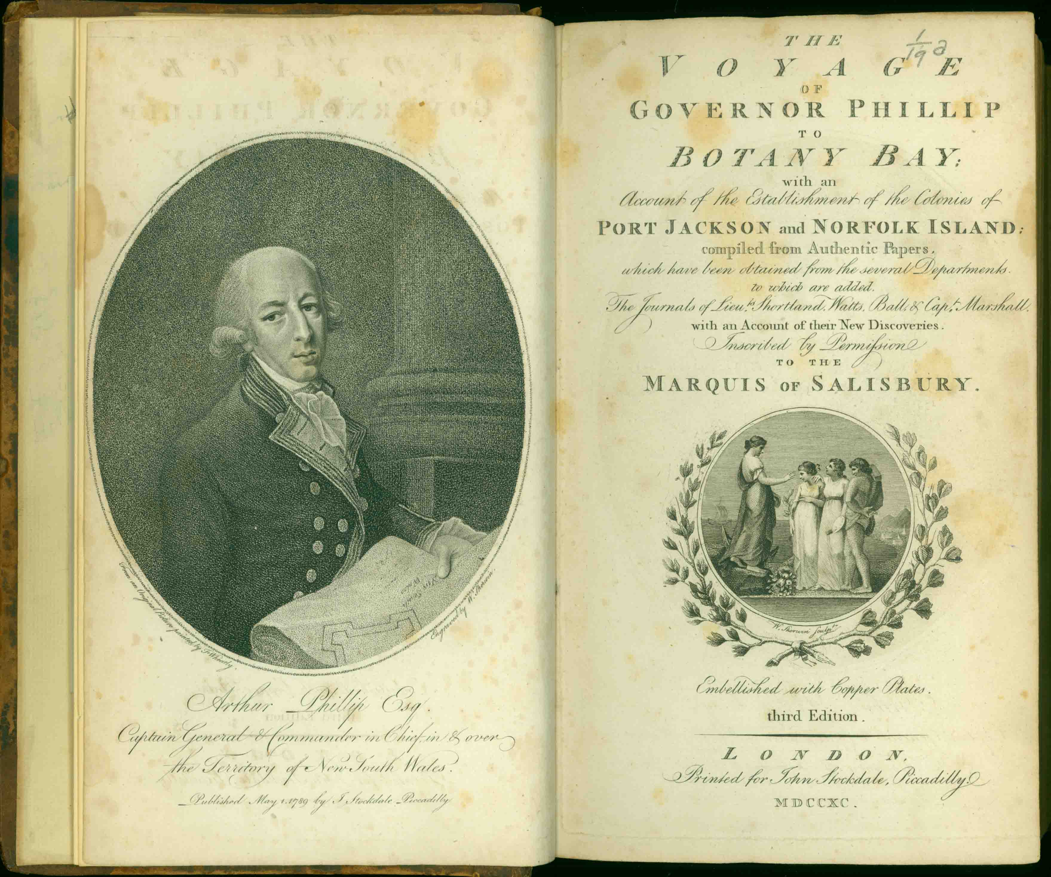 THE VOYAGE OF GOVERNOR PHILLIP TO BOTANY BAY: