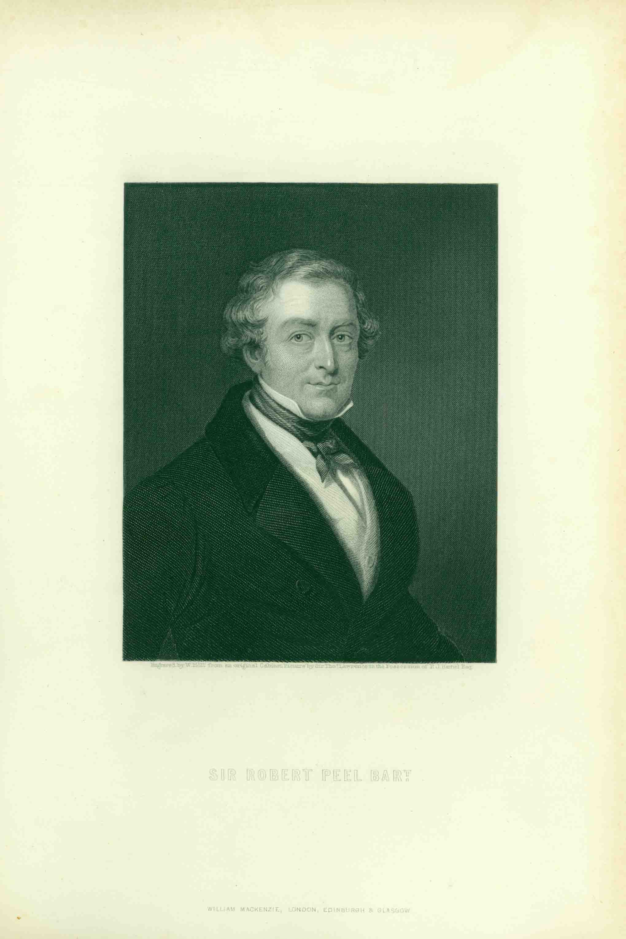 SIR ROBERT PEEL BART.