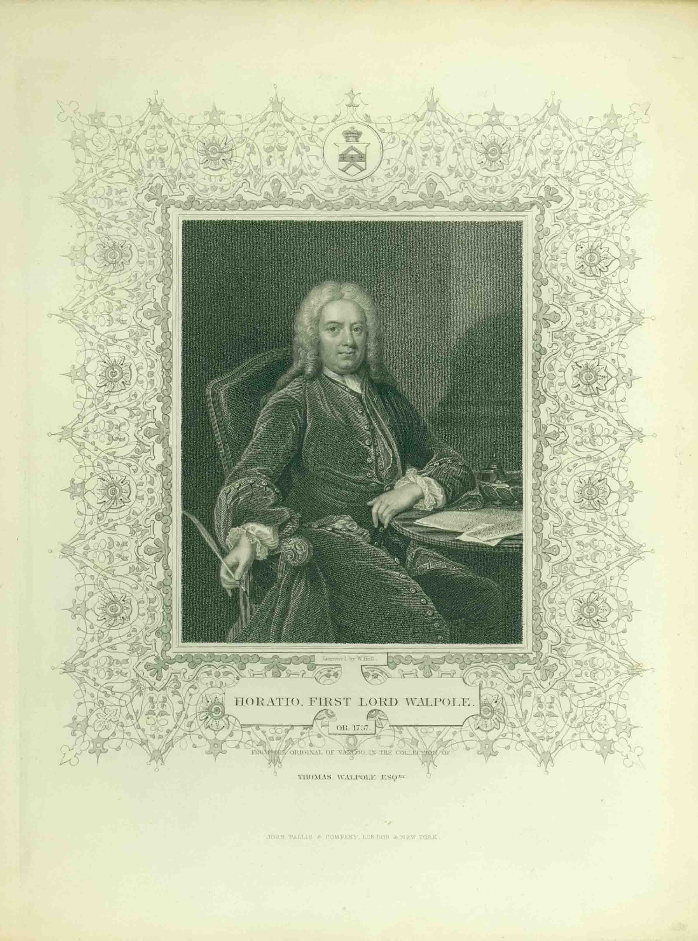 HORATIO, FIRST LORD WALPOLE.