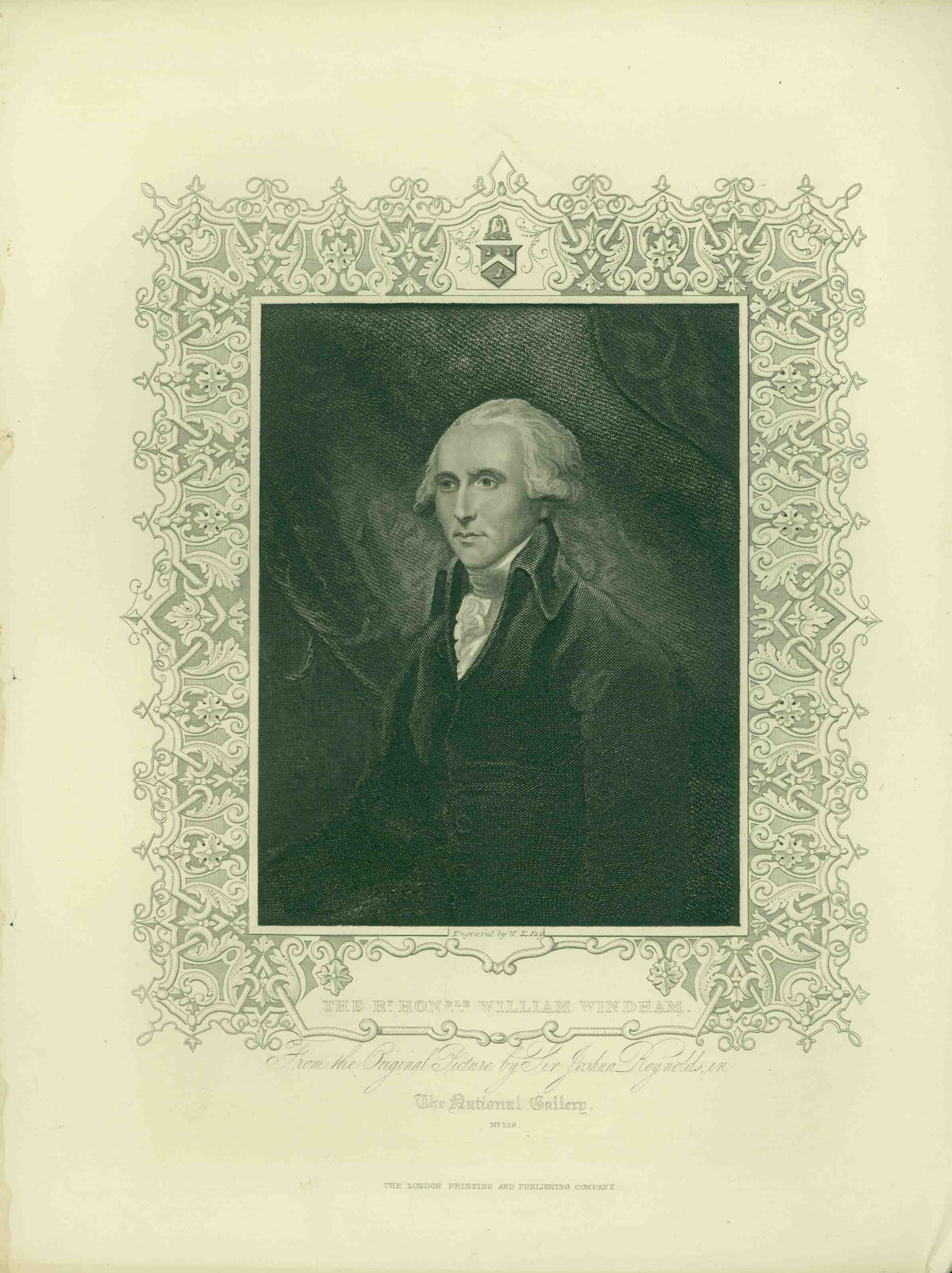 THE RT. HONBLE. WILLIAM WINDHAM.