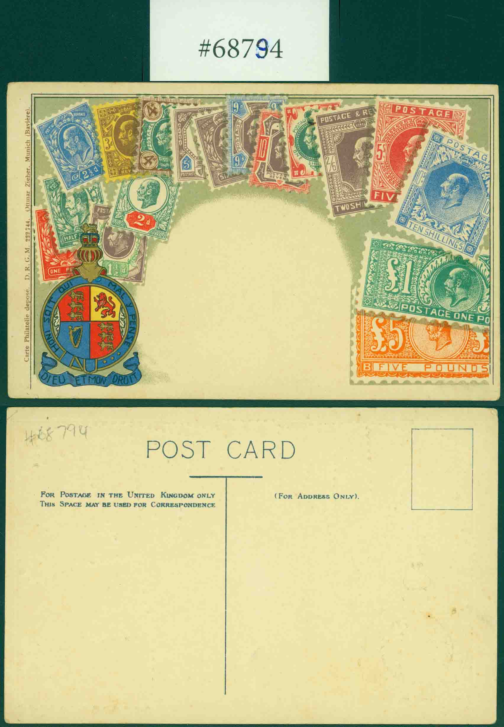 BRITISH POSTAGE STAMPS.